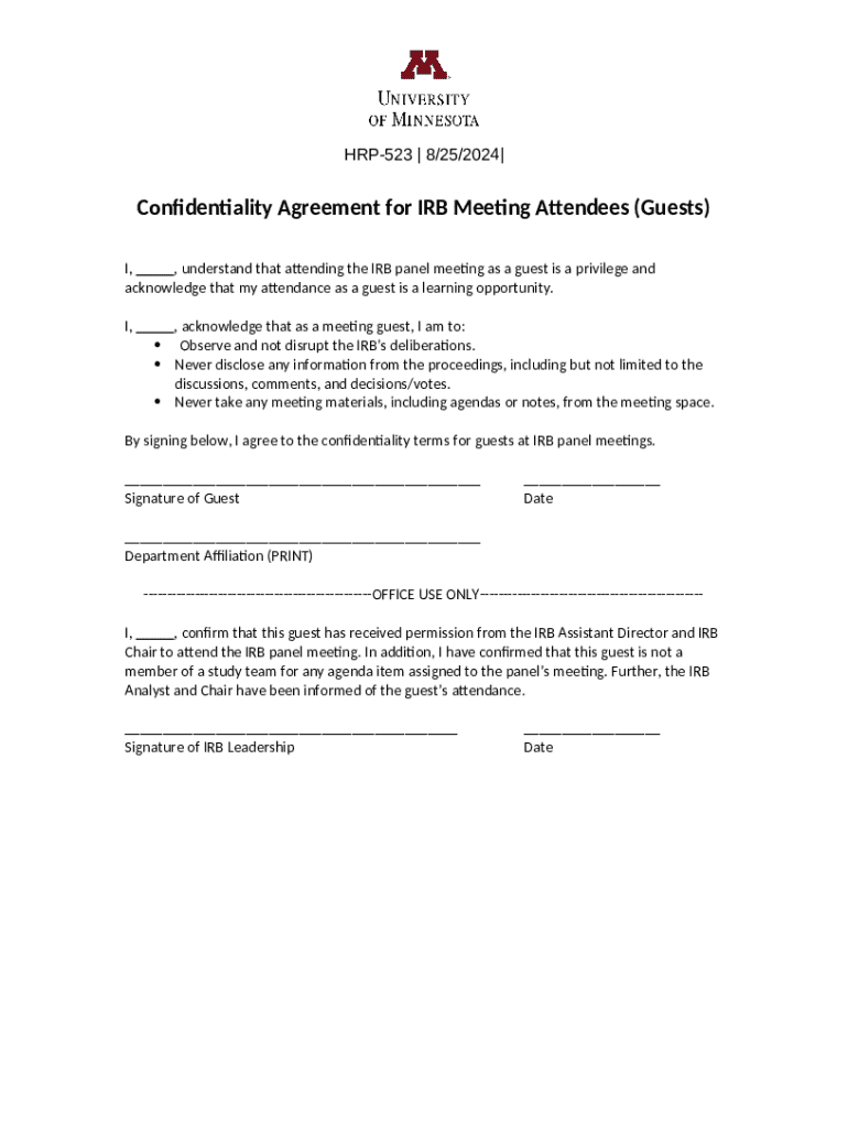 irb-confidentiality-agreement--for-guests.docx - research umn Doc Template | pdfFiller