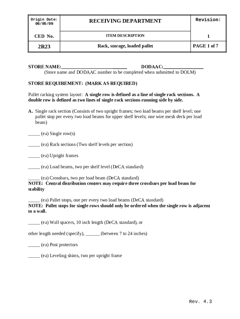Equipment Nomenclature: - Commissaries Doc Template Doc Template | pdfFiller