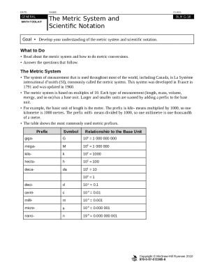 Name Date Section Exercise 1 Metric System Human egg ... Doc Template ...