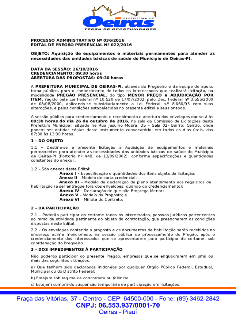 aquisio de equipamentos e material permanente Doc Template | pdfFiller