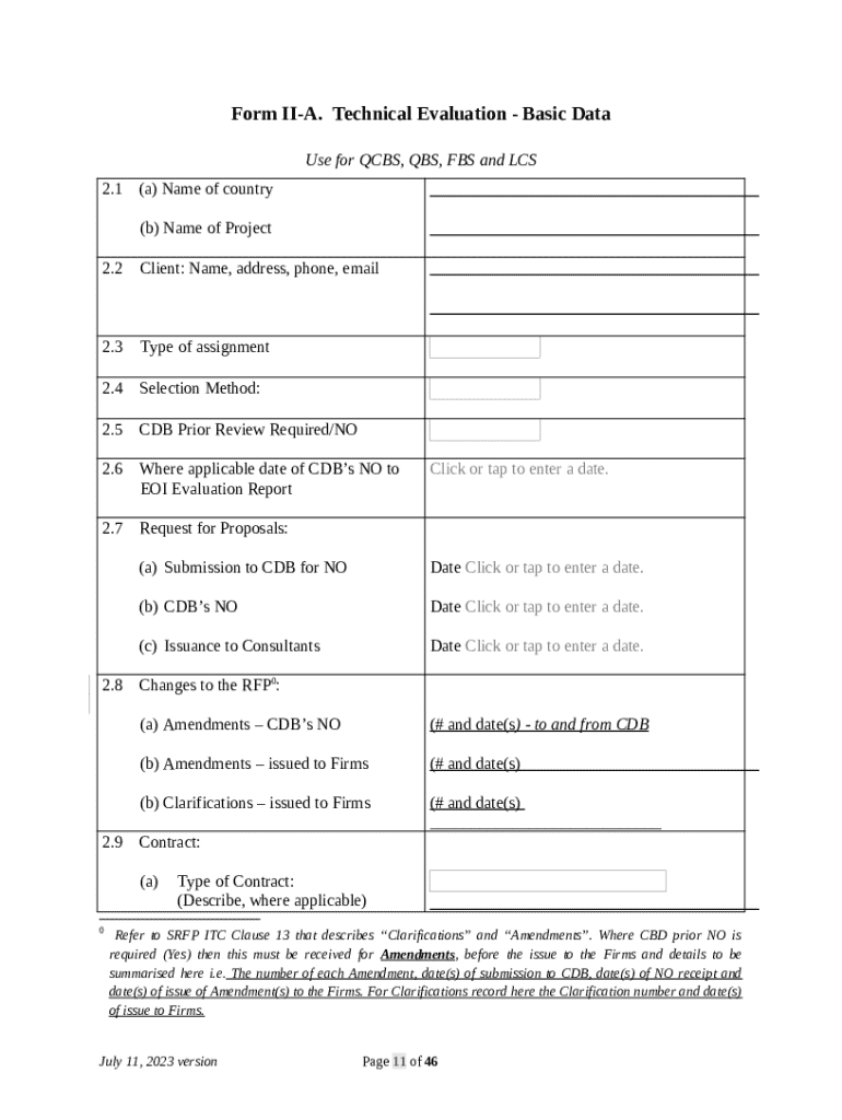 Proposals Evaluation Report Template - ... Doc Template | pdfFiller