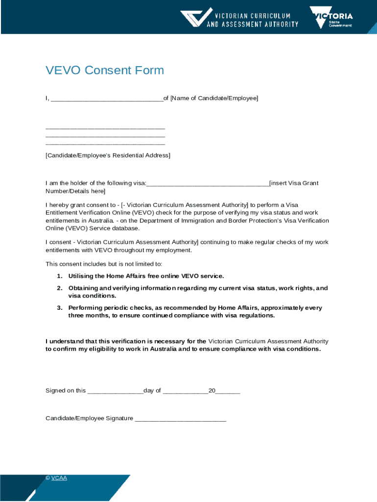 Visa Entitlement Verification Online enquiry Doc Template | pdfFiller