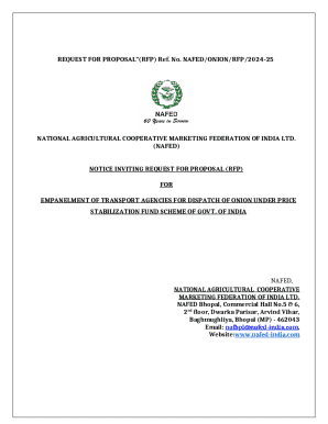 EXPRESSION OF INTEREST (EOI) ... Doc Template | pdfFiller