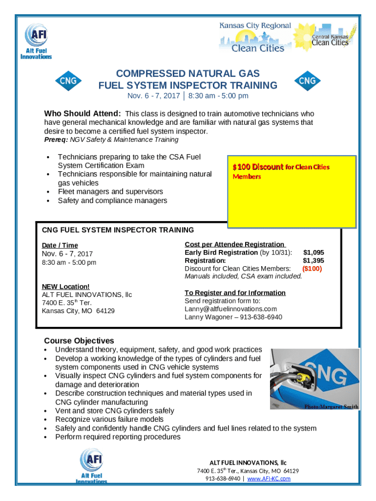CNG Fuel System Inspections: Technician Training is Key Doc Template ...