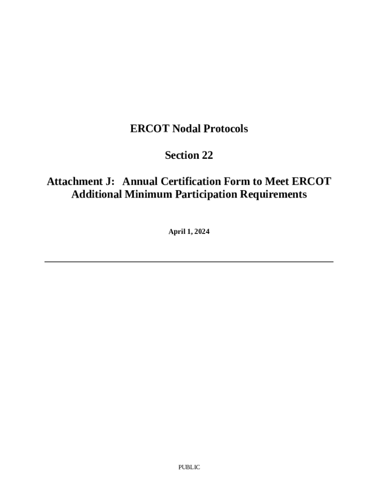 ERCOT Nodal Protocols Section 23 A Doc Template | pdfFiller ERCOT Nodal Protocols Section 23 A Doc Template | pdfFiller