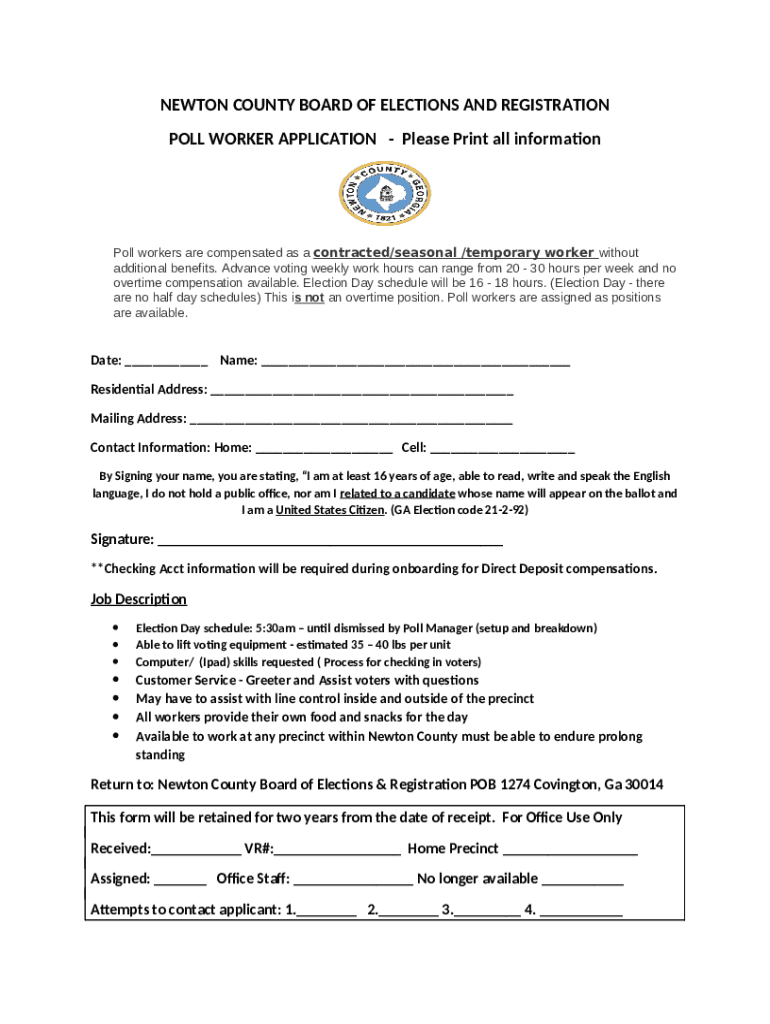 CenterPoll Official Ination Doc Template | pdfFiller