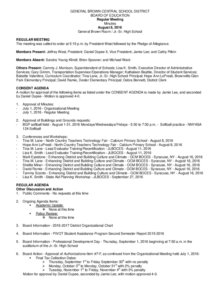 Fillable Online 02-08-16 Preliminary Agenda Documents.pdf Fax Email ...