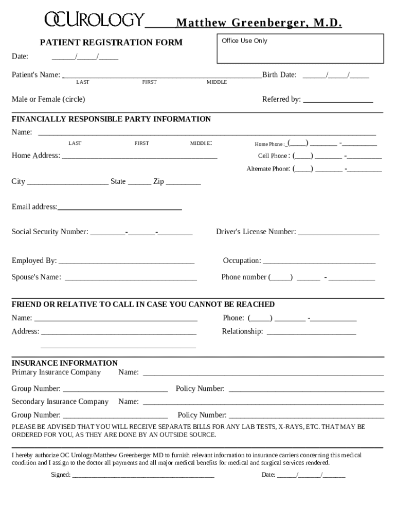 Click here for the New Patient Ination Doc Template | pdfFiller