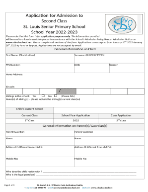 Application--for-Second-Class-2022. ... Doc Template | pdfFiller