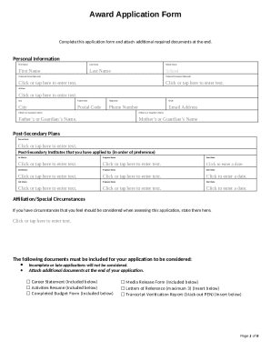 Complete this application and attach additional required documents at ...