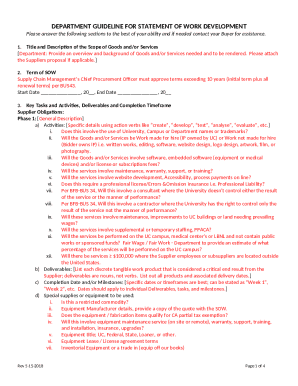 UC Berkeley Statement of Work DEPARTMENT GUIDELINES - socialwelfare berkeley Doc Template ...