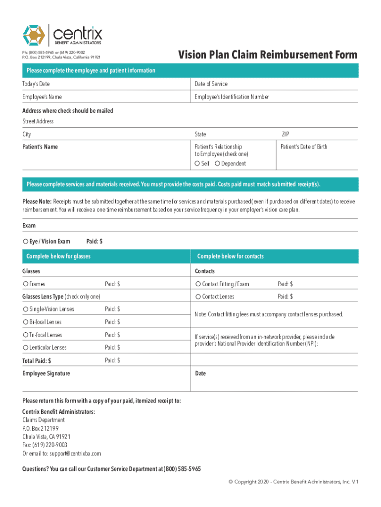 Fillable Online Claim Form Instructions - Provider Library - Health Net ...
