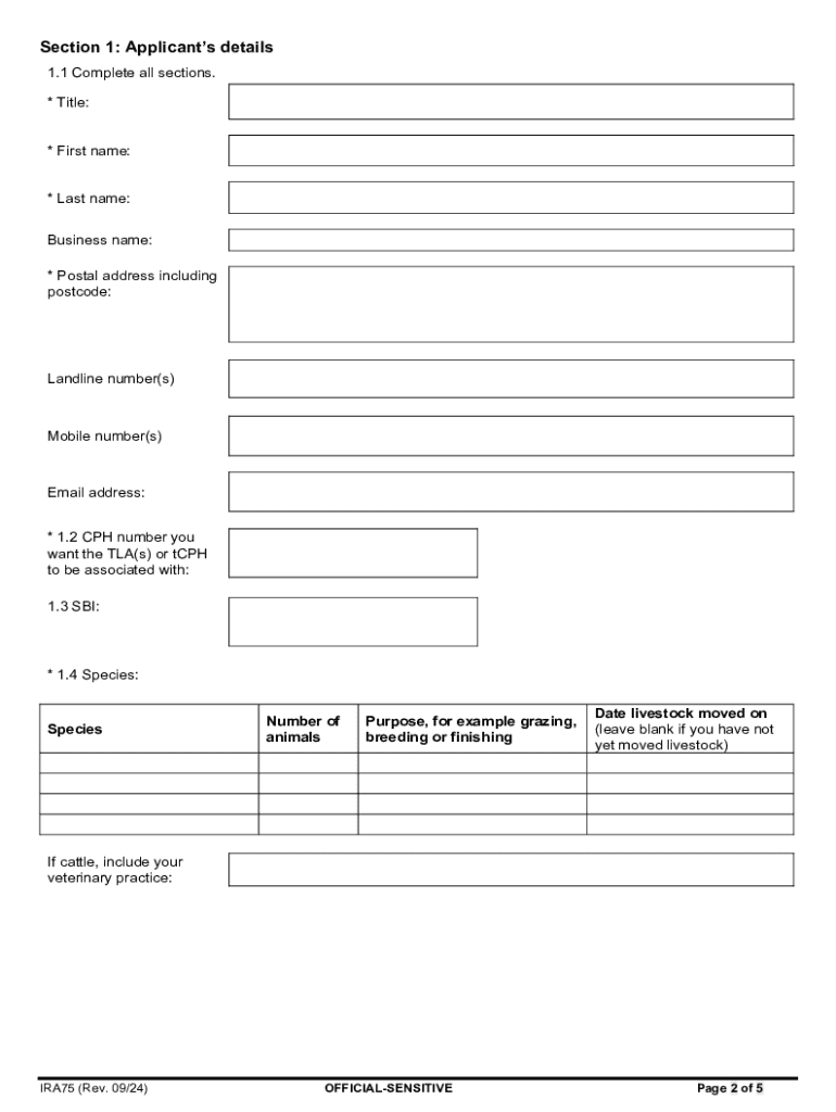 Fillable Online Form: Register temporary use of land or buildings to ...