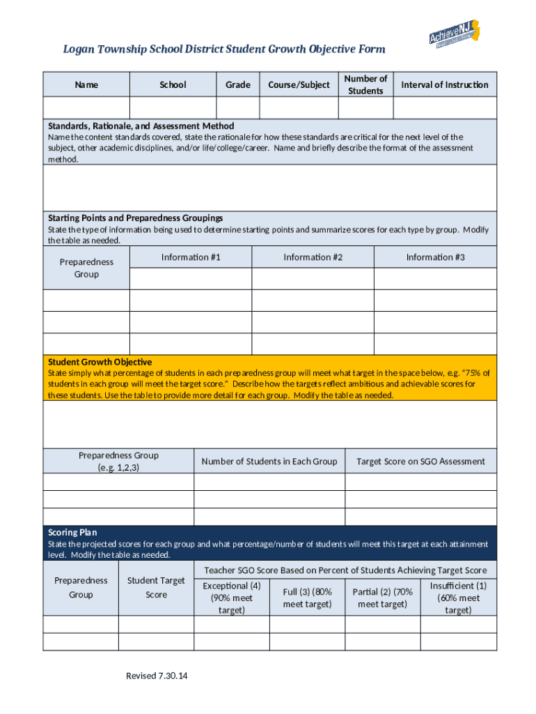 End-of-Course (EOC) Interpretive Guide for Score Reports Doc Template ...