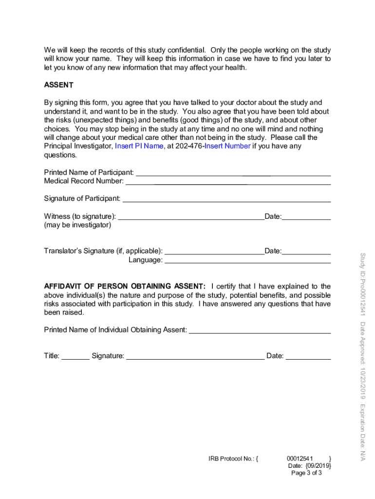 Fillable Online Open Phase I and II Clinical Trials Fax Email Print ...