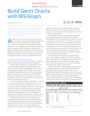 Fillable Online Build Gantt Charts Fax Email Print - pdfFiller
