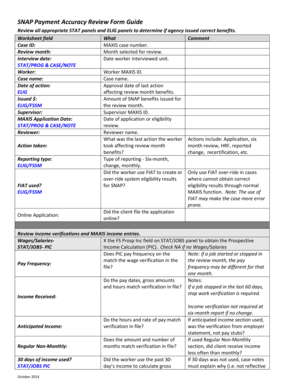 Fillable Online dhs mn SNAP Payment Accuracy Review Form Guide (PDF ...