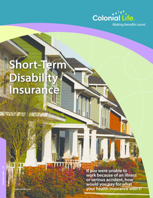 Fillable Online Colonial Disability 1000 Brochure - BenefitHelp Fax ...