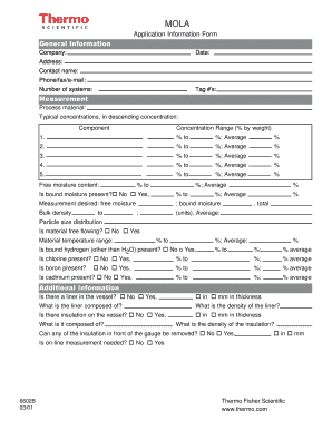 Fillable Online MOLA Fax Email Print - pdfFiller