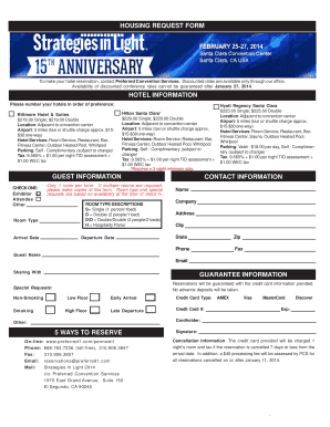 Fillable Online 2014 SIL Individual Housing Form.pmd - Strategies in ...