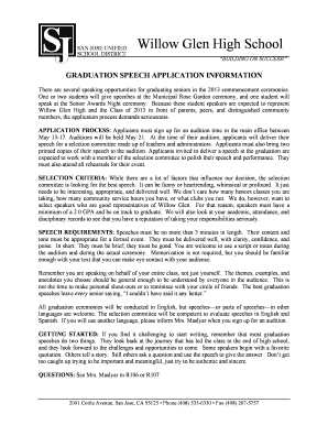 Fillable Online sjusd Willow Glen High School Fax Email Print - pdfFiller