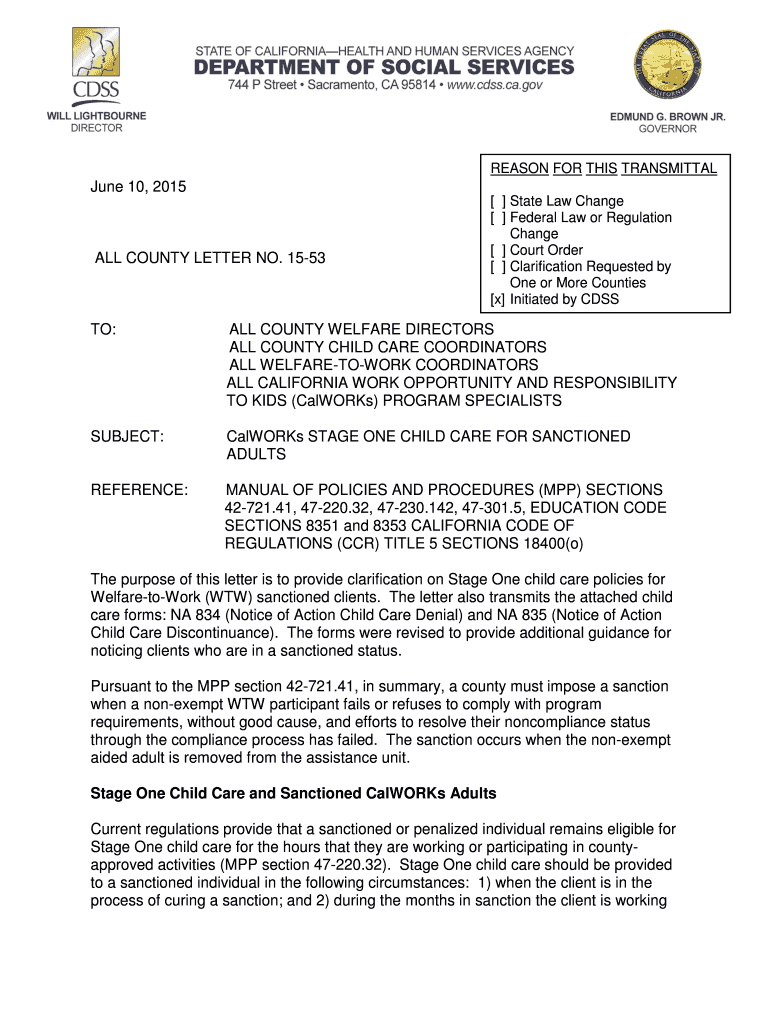 Fillable Online dss cahwnet 15-53.pdf. Letterhead for DSS with seal Fax ...