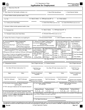 Fillable Online state NOTE: Illegible statements on the application ...