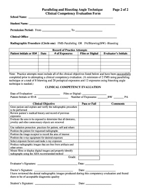 Fillable Online nj Radiologic Technology Board Examiners Clinical ...