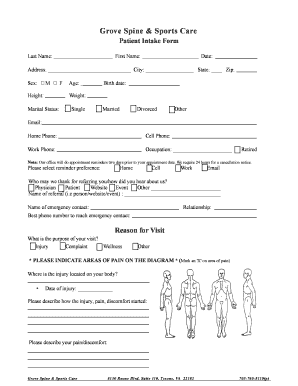 Fillable Online CHIROPRACTIC REGISTRATION AND HISTORY Fax Email Print ...