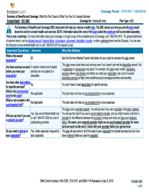 Fillable Online EmblemHealth : GHI HMO Fax Email Print - pdfFiller