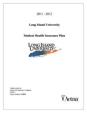 Fillable Online liu Long Island University Brochure FORMATTED 8.1.11 ...