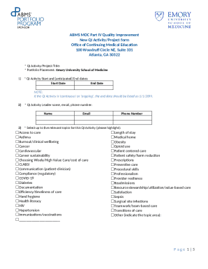 Earn MOC Part IV credit for your quality improvement ... - med emory ...