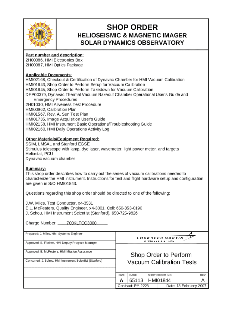 Helioseismic & Magnetic Imager Solar Dynamics Observatory - sun stanford Doc Template | pdfFiller