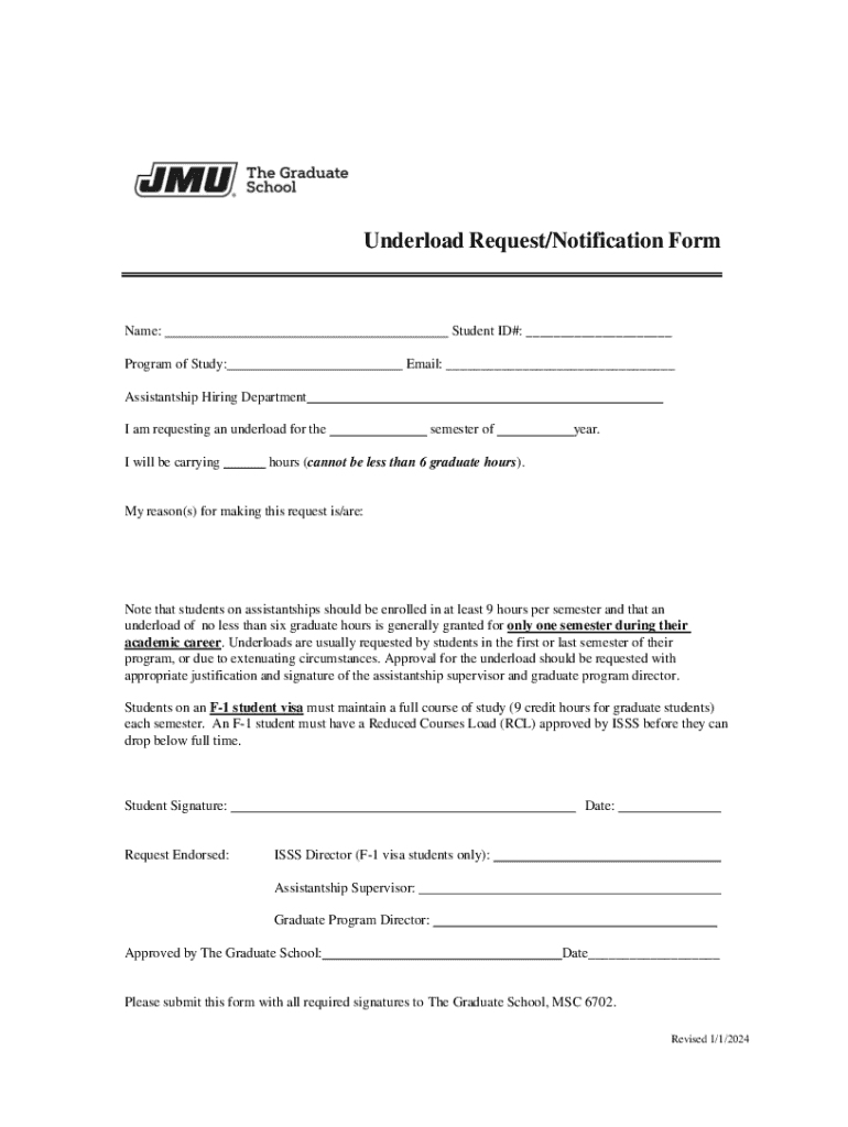 Fillable Online Overload/Underload Request Form Fax Email Print - pdfFiller