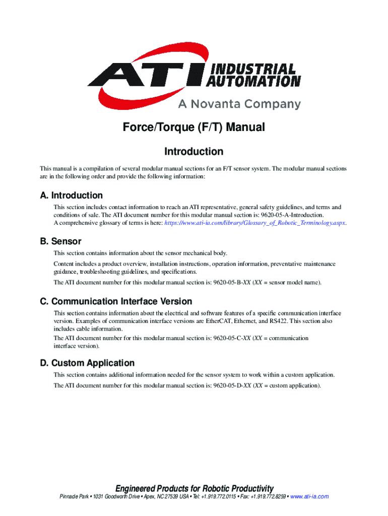 Fillable Online Wireless Force/Torque Sensor System FTWN - cloudfront.net Fax Email Print ...