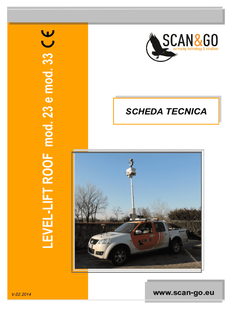 Compilabile Online Vehicle lifting extensible system for laser scanner ...