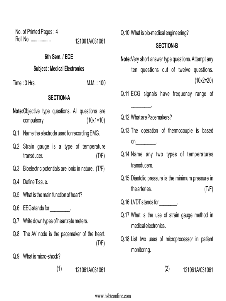Fillable Online A minor rant about Biomedical Engineering. What do you ... Fax Email Print ...