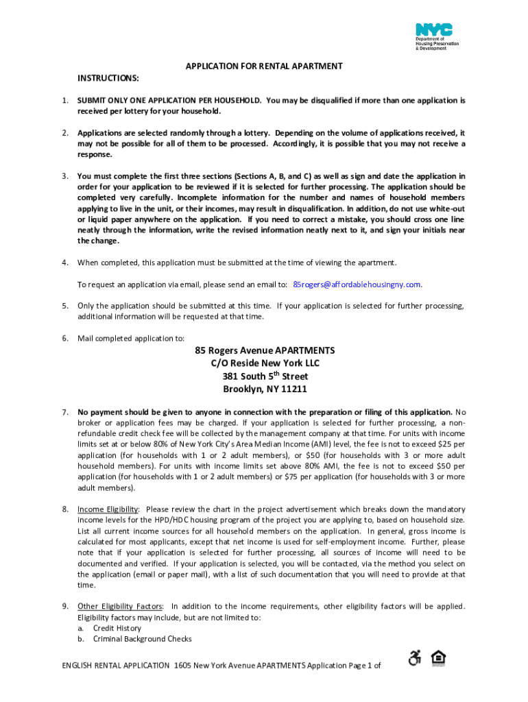Fillable Online Frequently Asked Questions - Housing Connect - NYC.gov ...