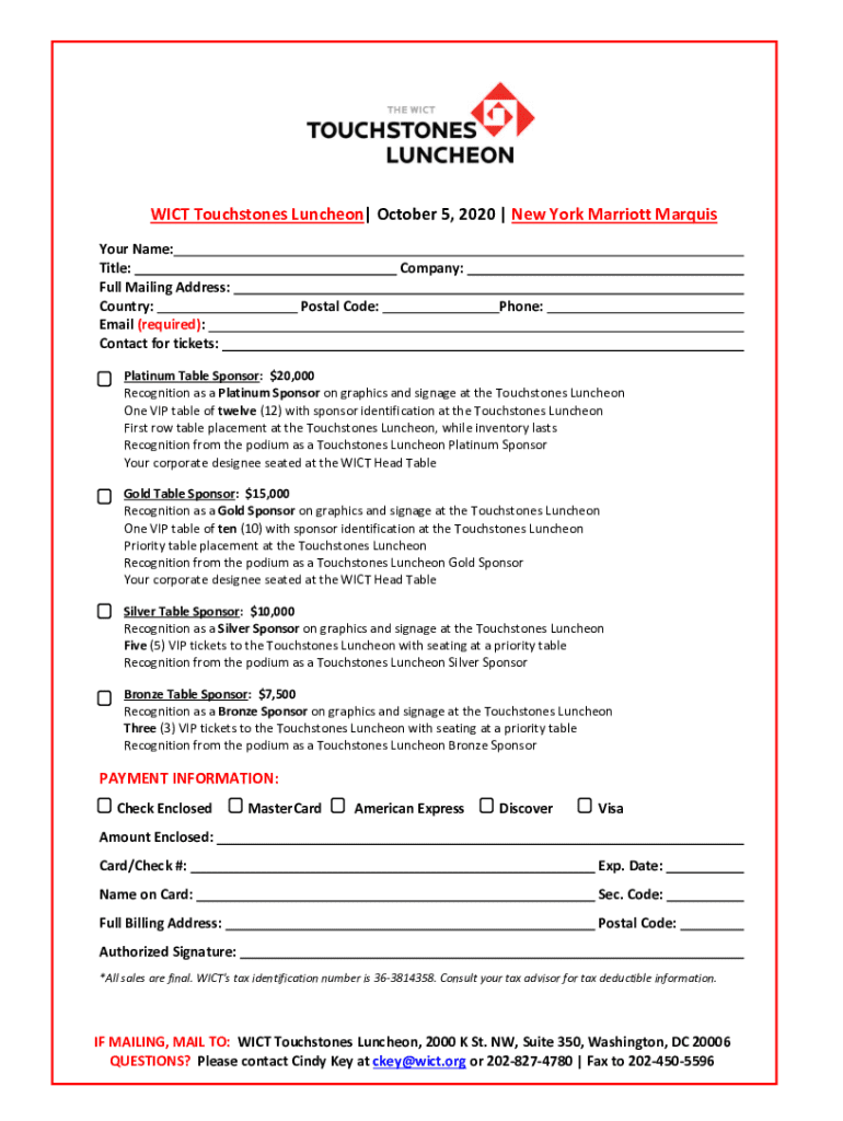 Fillable Online New York Times Square HotelNew York Marriott Marquis ...