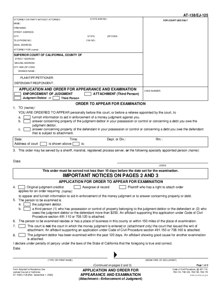 Fillable Online Application Form 125 - Fill Online, Printable, Fillable ...