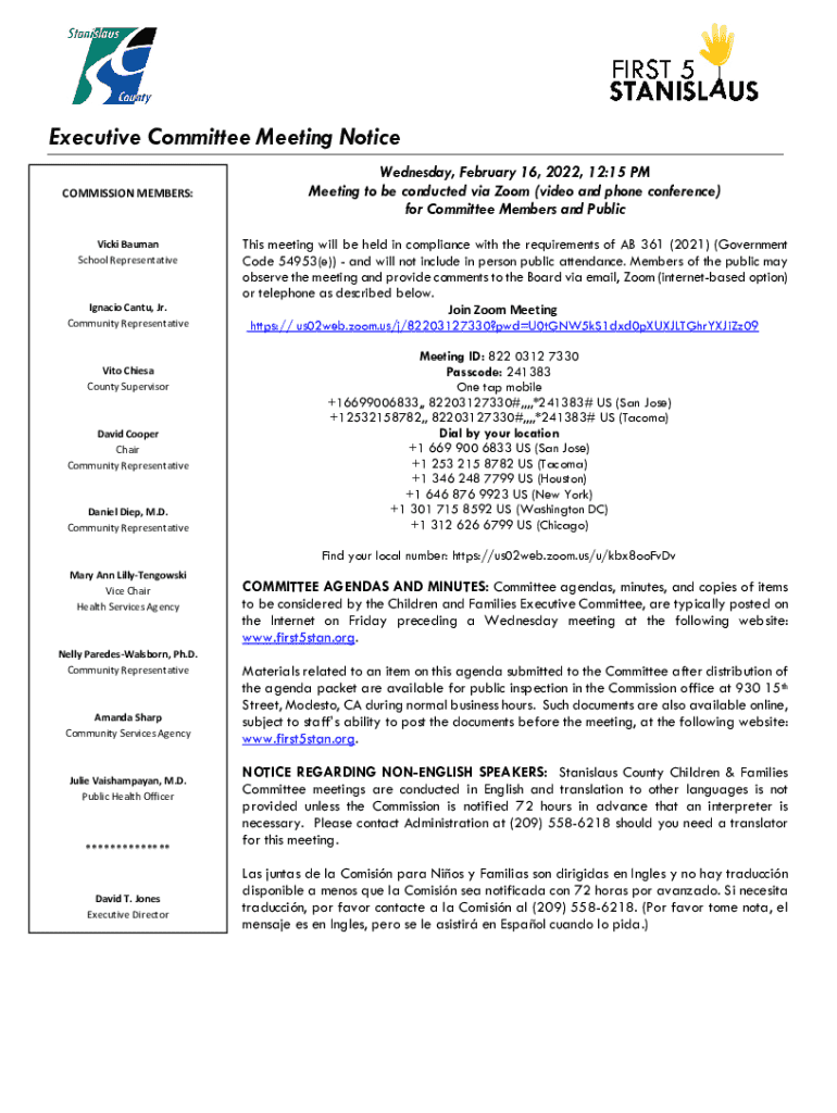 Fillable Online Elected Positions and Committee Descriptions Fax Email ...