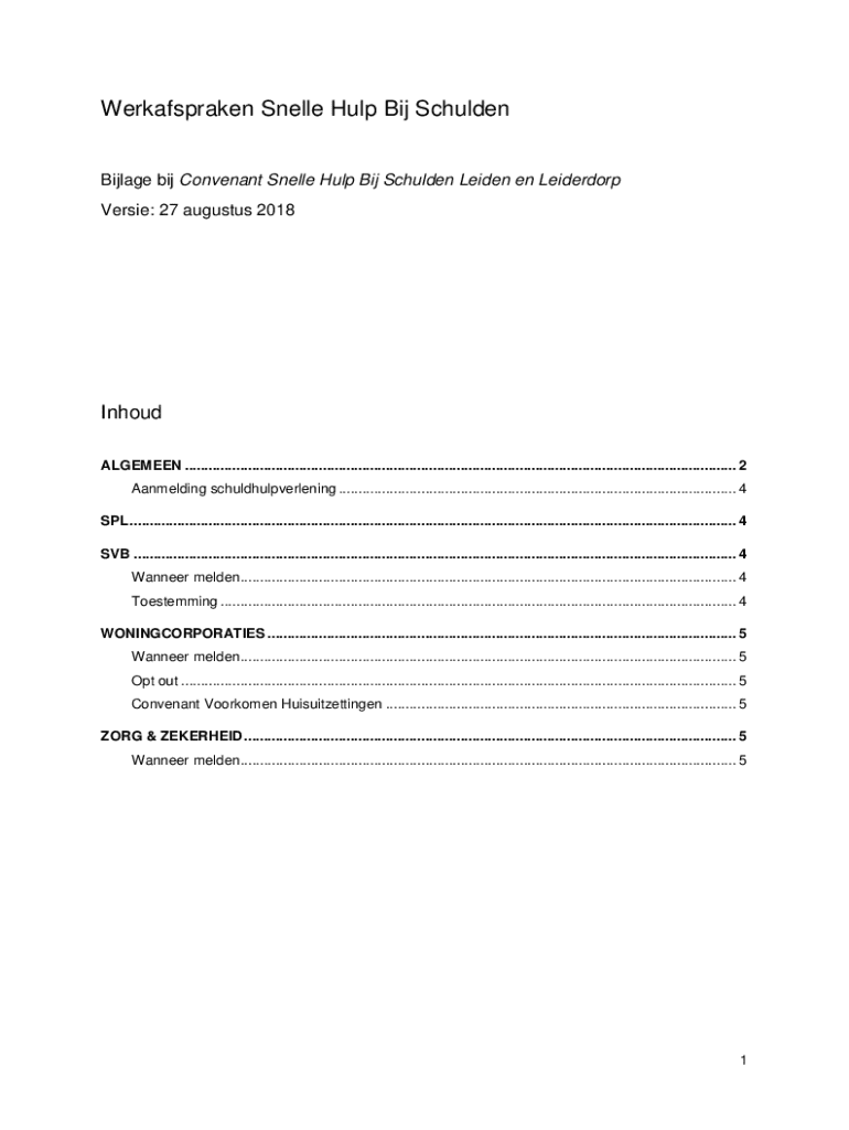 In te vullen online Werkafspraken Snelle Hulp Bij SchuldenMartijn Schut\'s blog Fax Email Print ...