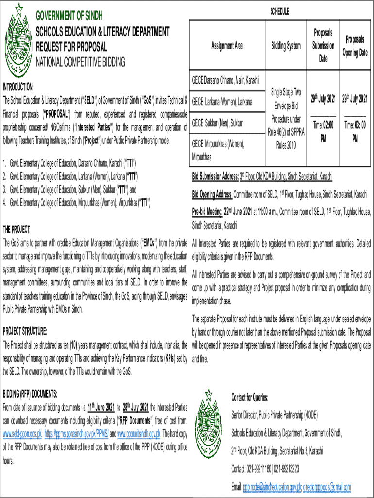 Fillable Online School Education & Literacy Department, Government of Fax Email Print - pdfFiller