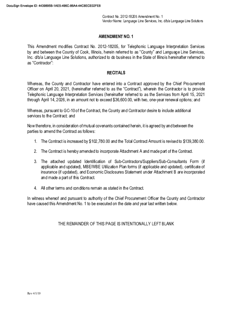 Fillable Online Complete Contract - Language Line Services, Inc. Fax ...