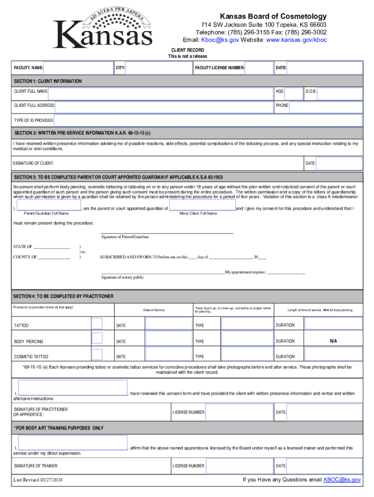 Fillable Online Kansas Affidavit Of Identity Form - Fill Online ...