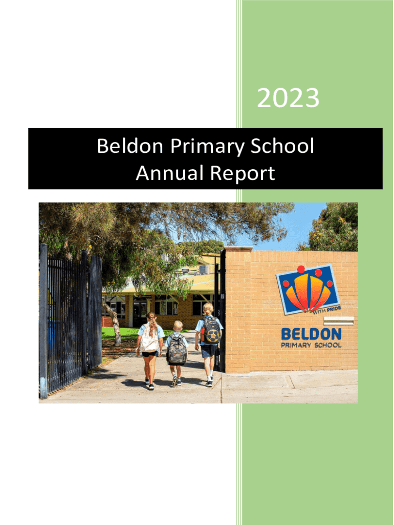 Fillable Online Beldon Primary School Annual Report 2023 Fax Email ...