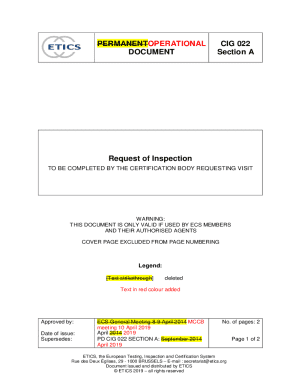 Fillable Online Request of Inspection Fax Email Print - pdfFiller