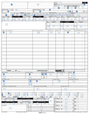 Fillable Online Uniform Billing Form Fax Email Print - pdfFiller