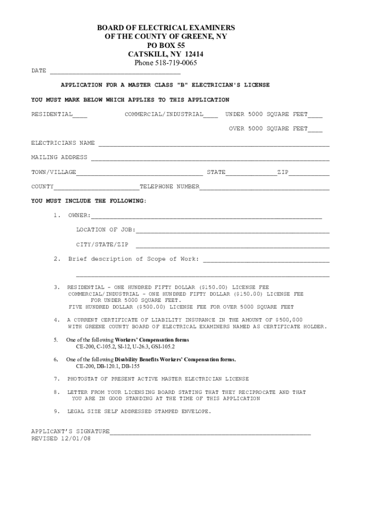 Fillable Online b permit application Fax Email Print - pdfFiller