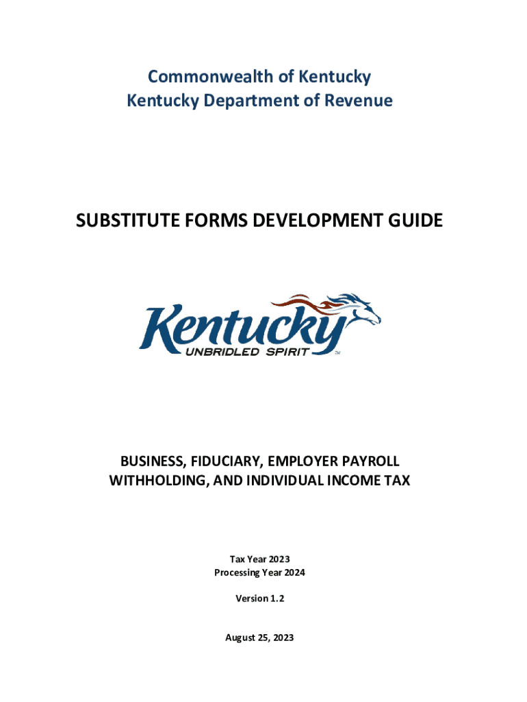 Fillable Online Substitute Forms Development Guide for Tax Year 2023 Fax Email Print - pdfFiller